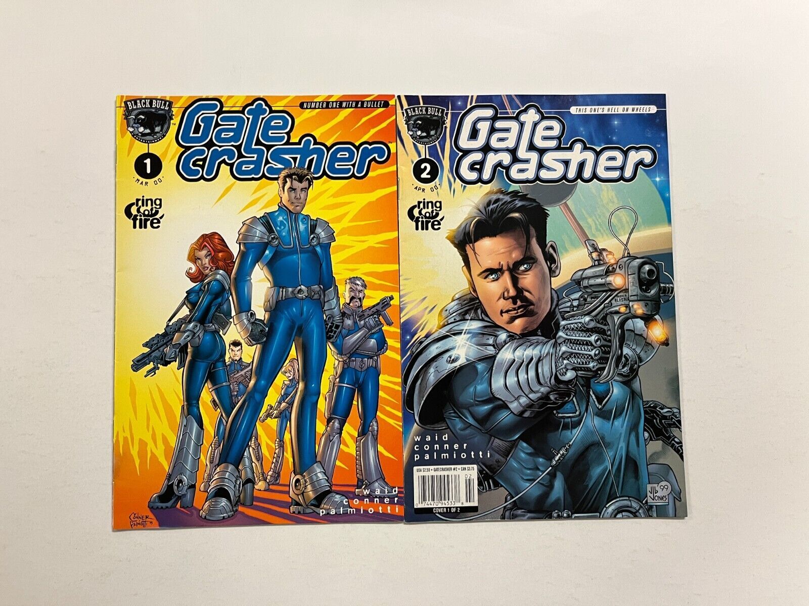 4 Comics Gate Crasher #1 2 RedFox #6 New Wave #9 61 JW3 | Comic Books ...