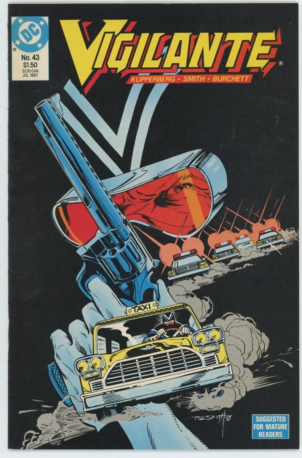 Vigilante 43 NM 9.2 DC 1987 Copper Age Sutton Kupperberg | Comic Books ...
