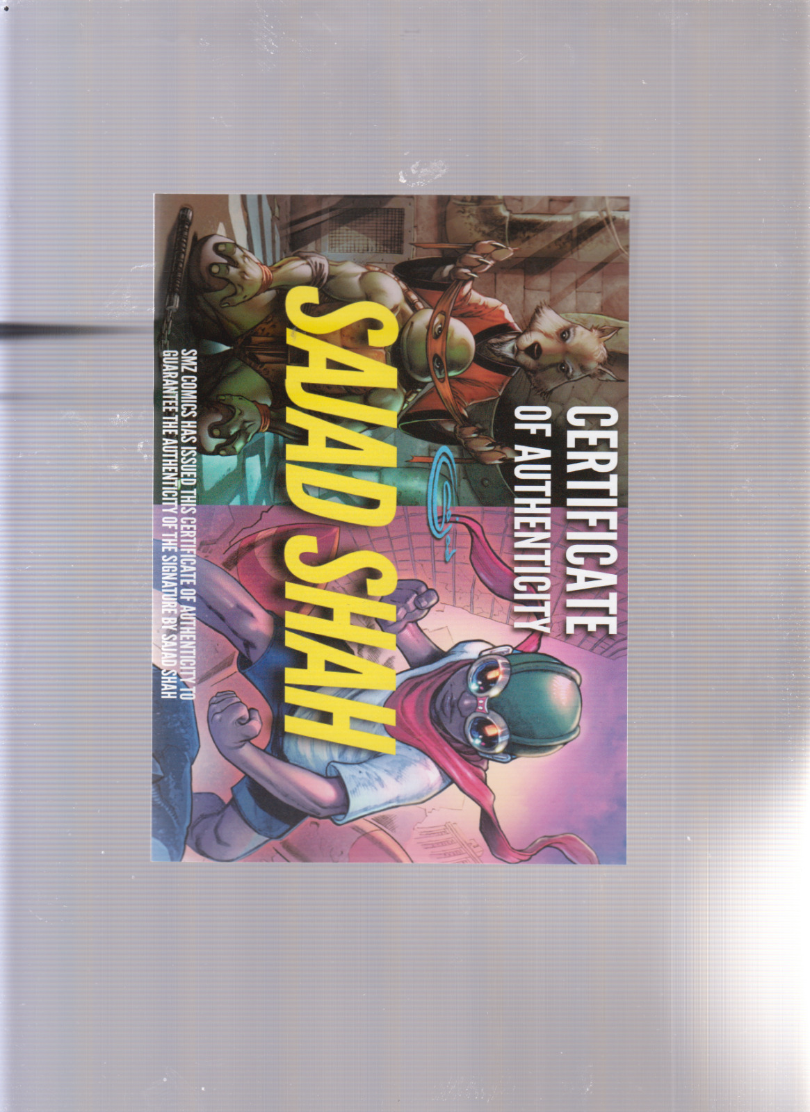 Mighty Morphin Power Rangers/TMNT #1 - SIGNED BY SAJAD SHAH/WCOA! (9.2 ...