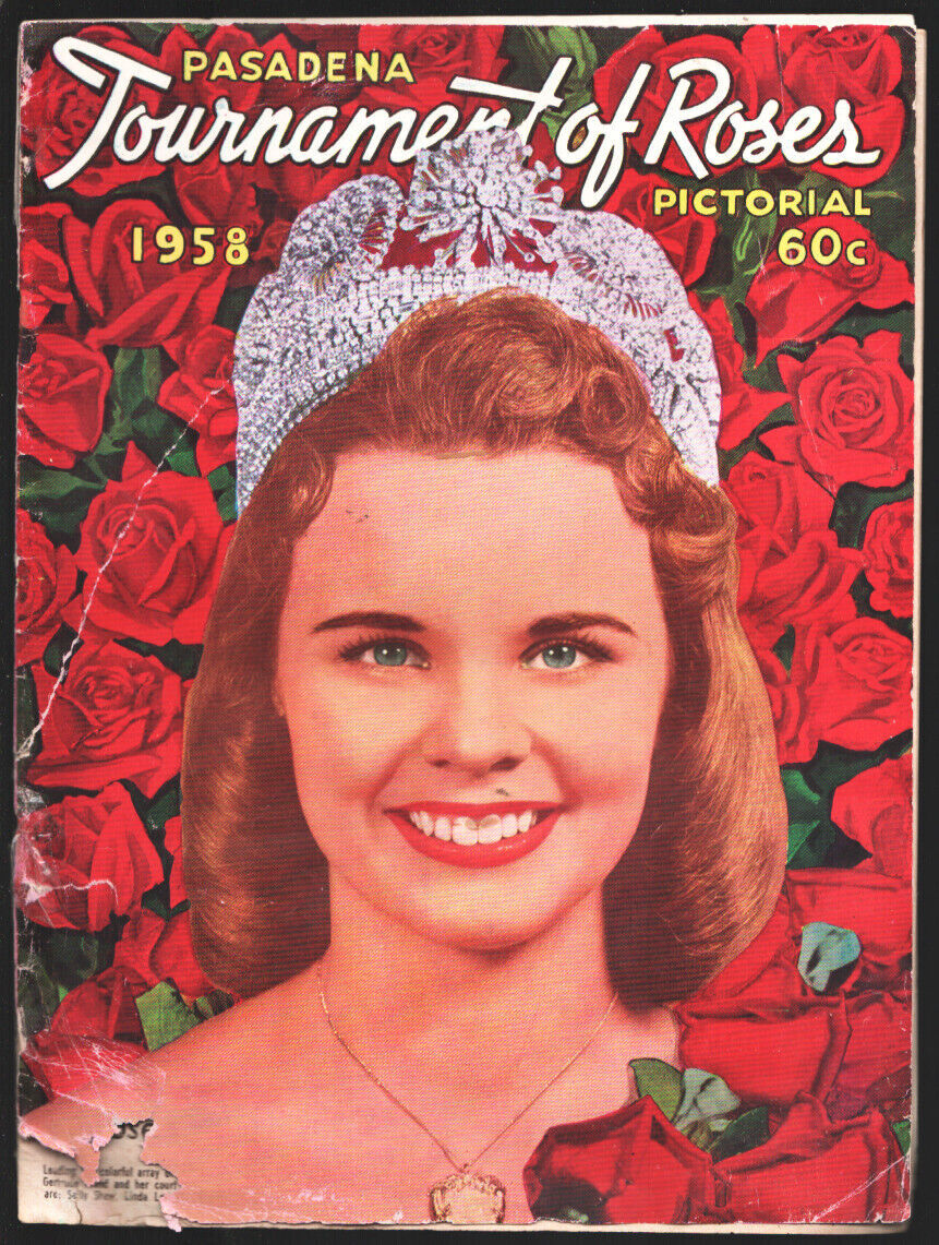 Pasadena Tournament of Roses Pictorial 1958-Pasadena CA-Rose Bowl ...