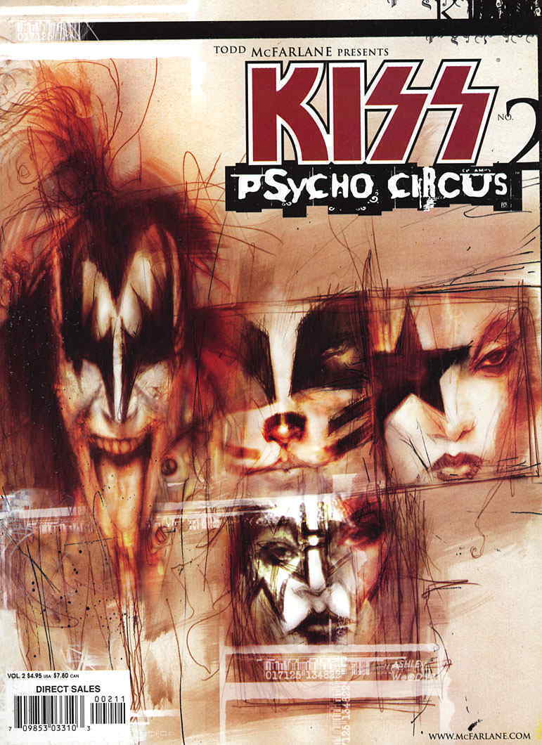 Todd Mcfarlane Presents: Kiss Psycho Circus #2 FN; Image | Ashley Wood ...