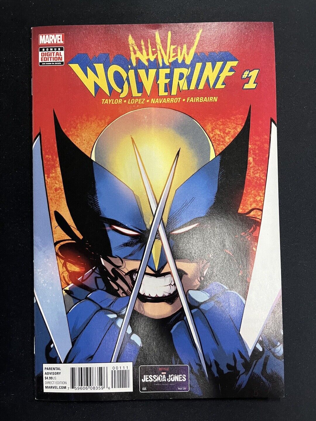 All-New Wolverine #1 VF/NM 1st Laura Kinney as Wolverine Marvel Comics ...