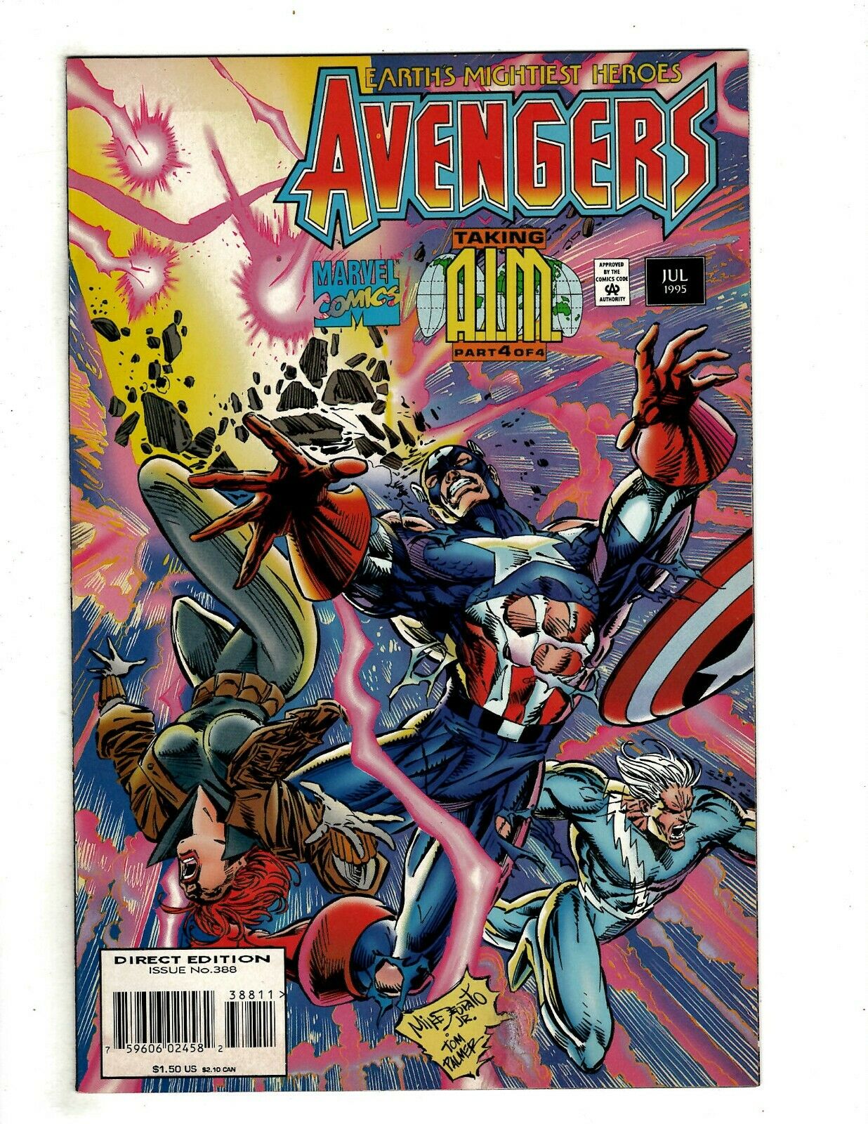12 Avengers Marvel Comics 388 389 390 391 392 393 394 396 397 398 399 ...