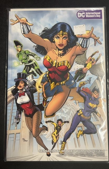 Sensational Wonder Woman Special Sanapo Cover 2022 Comic Books