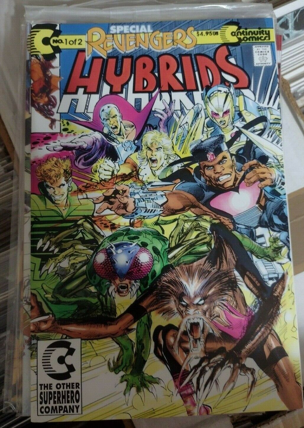 Hybrids #1 Continuity 1993 Revengers Special Neal Adams | Comic Books ...