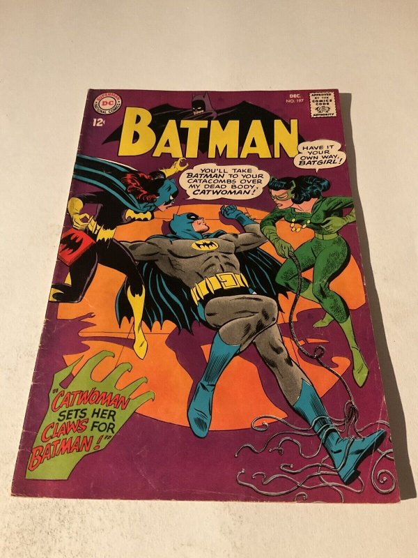 Batman 197 Fn- Fine- 5.5 DC Comics | Comic Books - Silver Age, DC ...