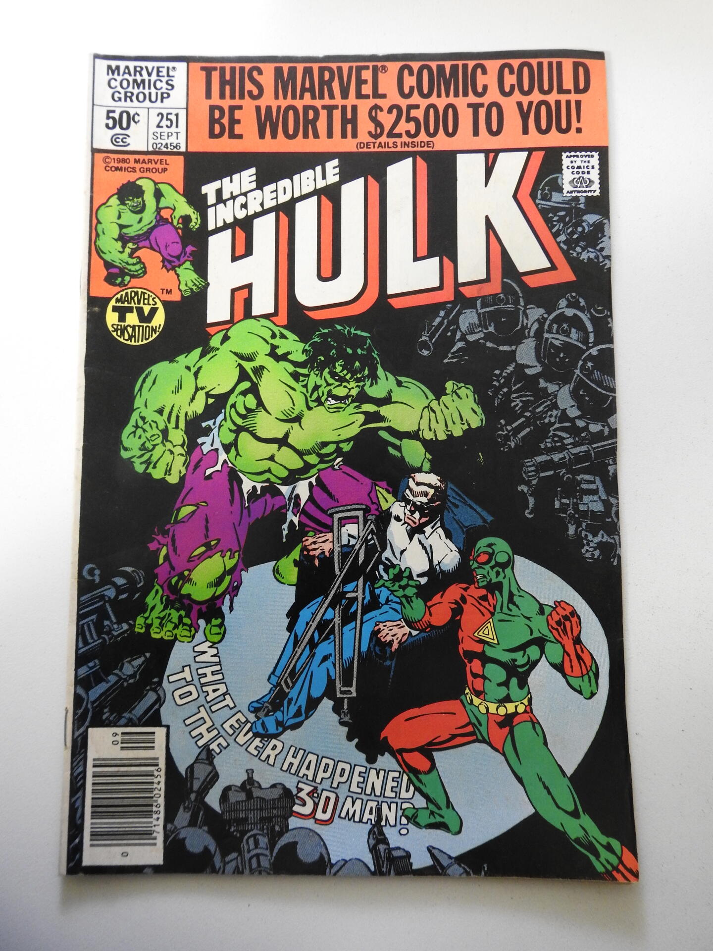 The Incredible Hulk #251 (1980) | Comic Books - Bronze Age, Marvel ...