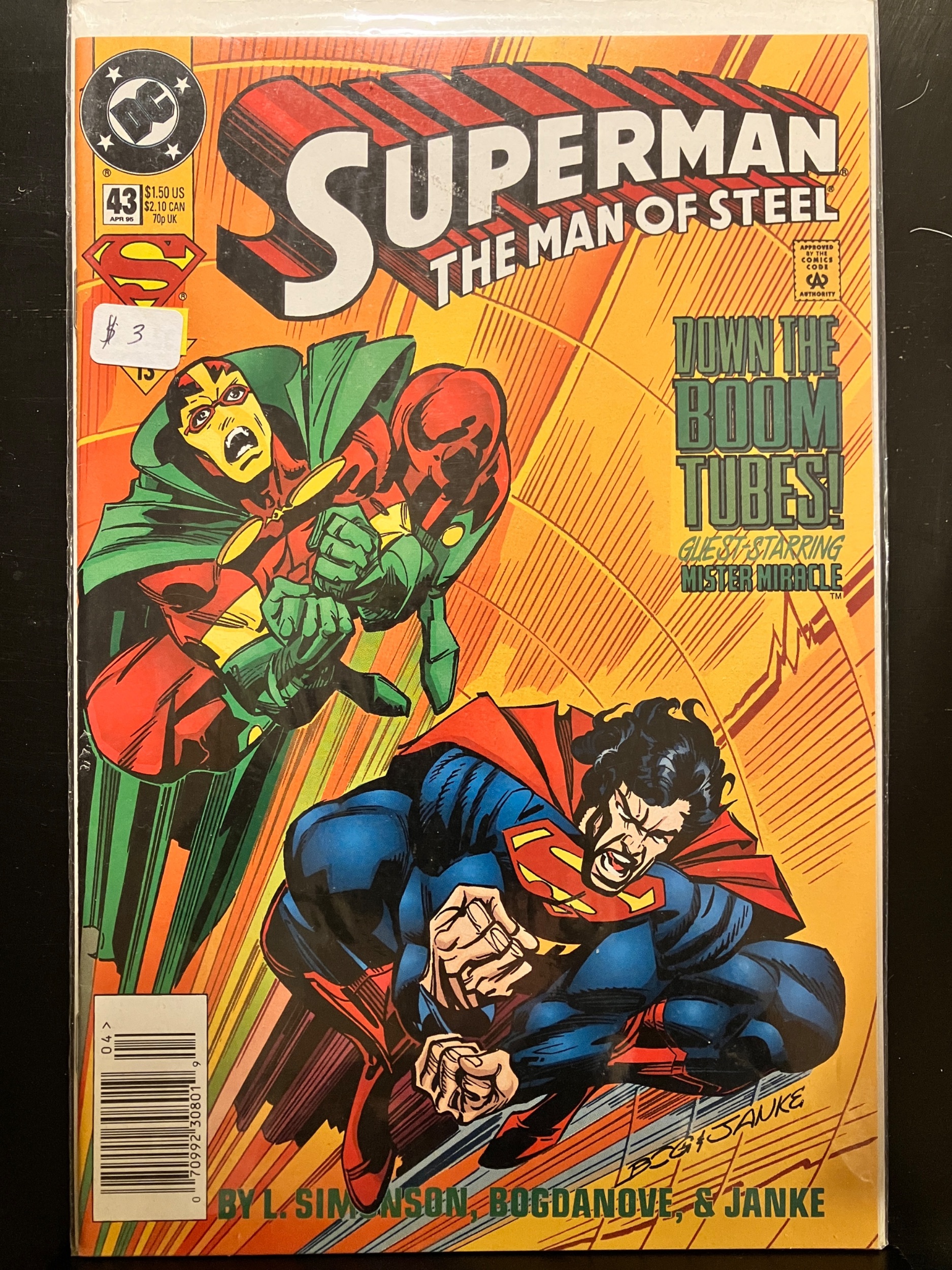 Superman: The Man of Steel #43 (1995) | Comic Books - Modern Age, DC ...