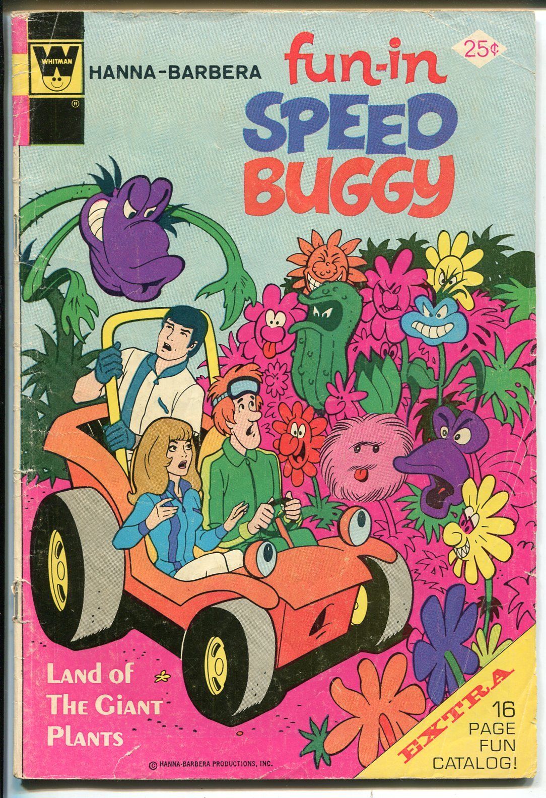 Hanna-Barbera Fun-In #15 1974-Speed Buggy-final issue-Whitman edition G ...