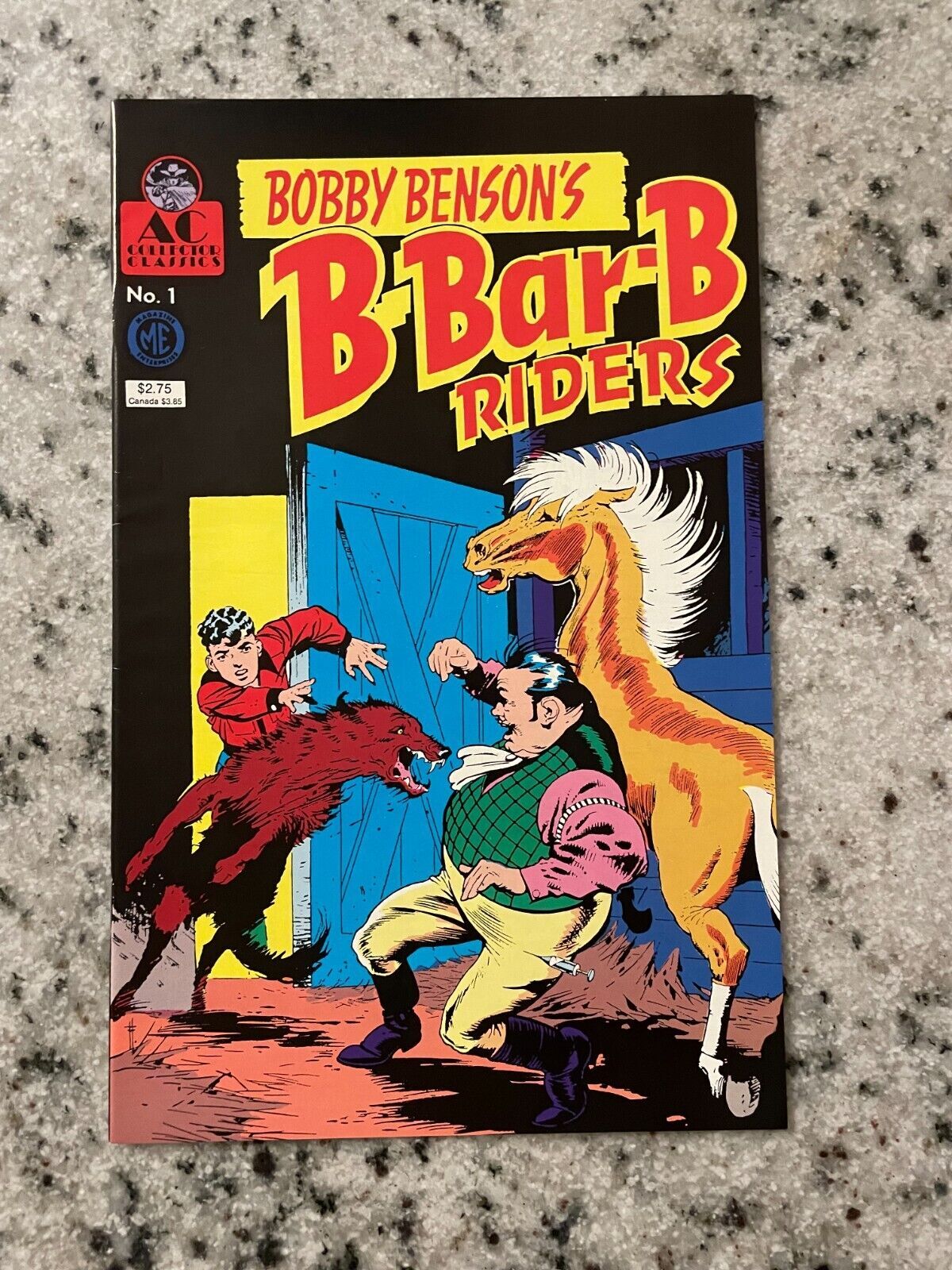 Bobby Benson's B-Bar-B Riders # 1 NM Ac Collector Classics Comic Book ...
