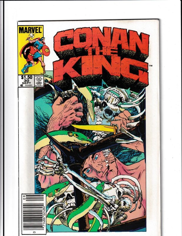 Conan the King #30 (1985) Canadian Newsstand Marvel Comics | Comic ...