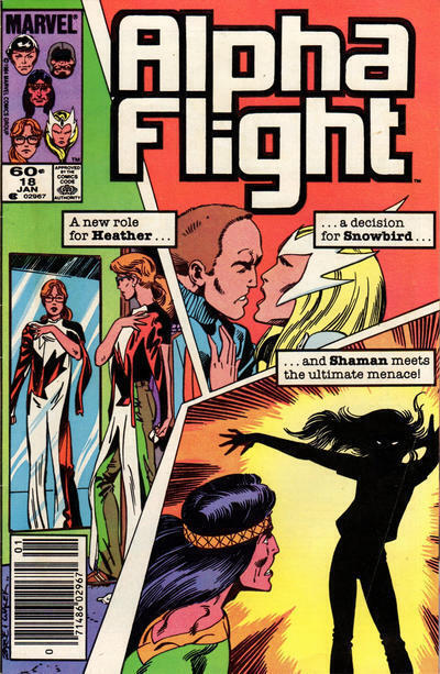 Alpha Flight (1st Series) #18 (Newsstand) FN; Marvel | John Byrne - we ...