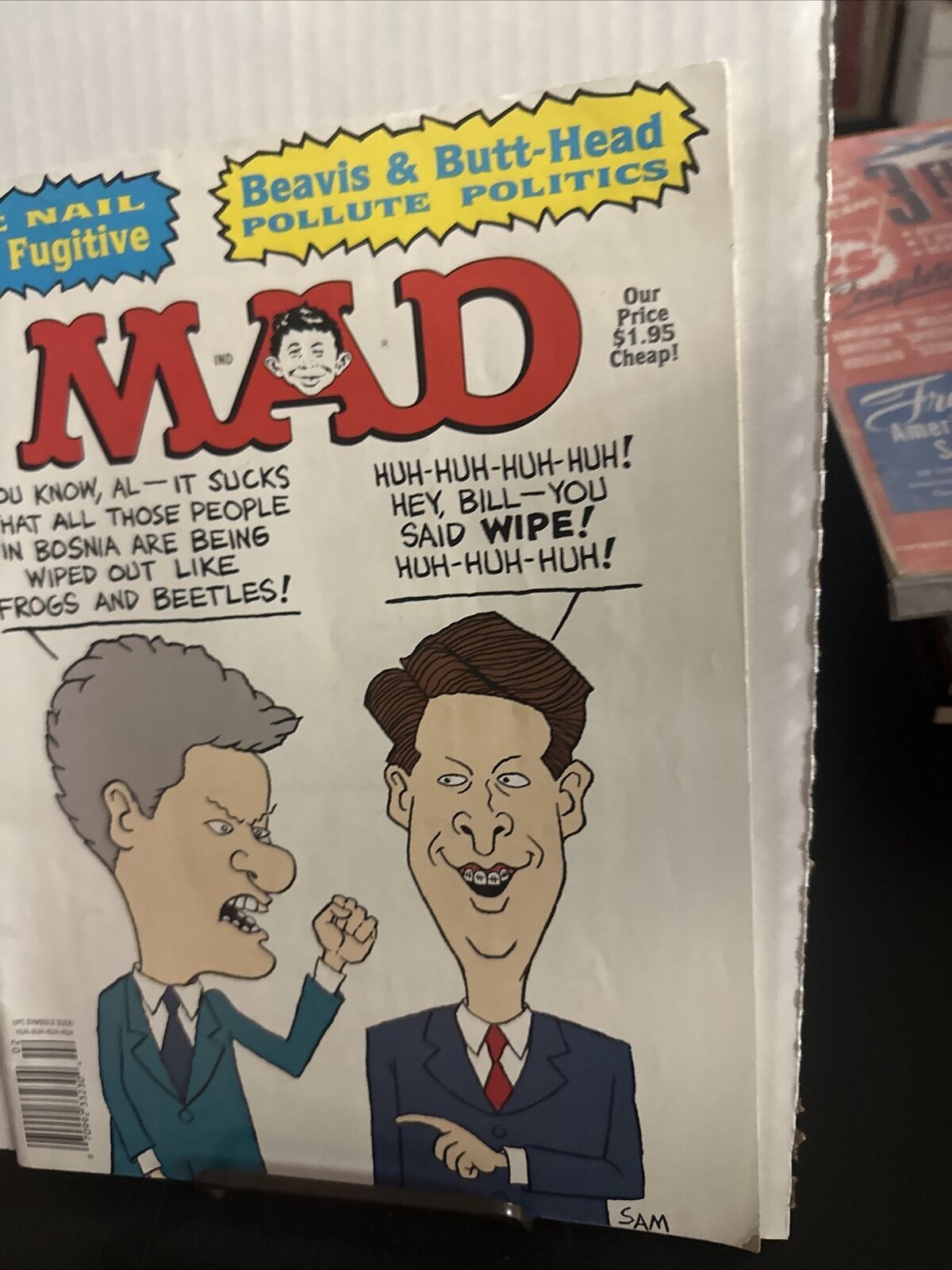 Vintage MAD Magazine February 1994 - Beavis and Butt-Head - 325 (actual ...
