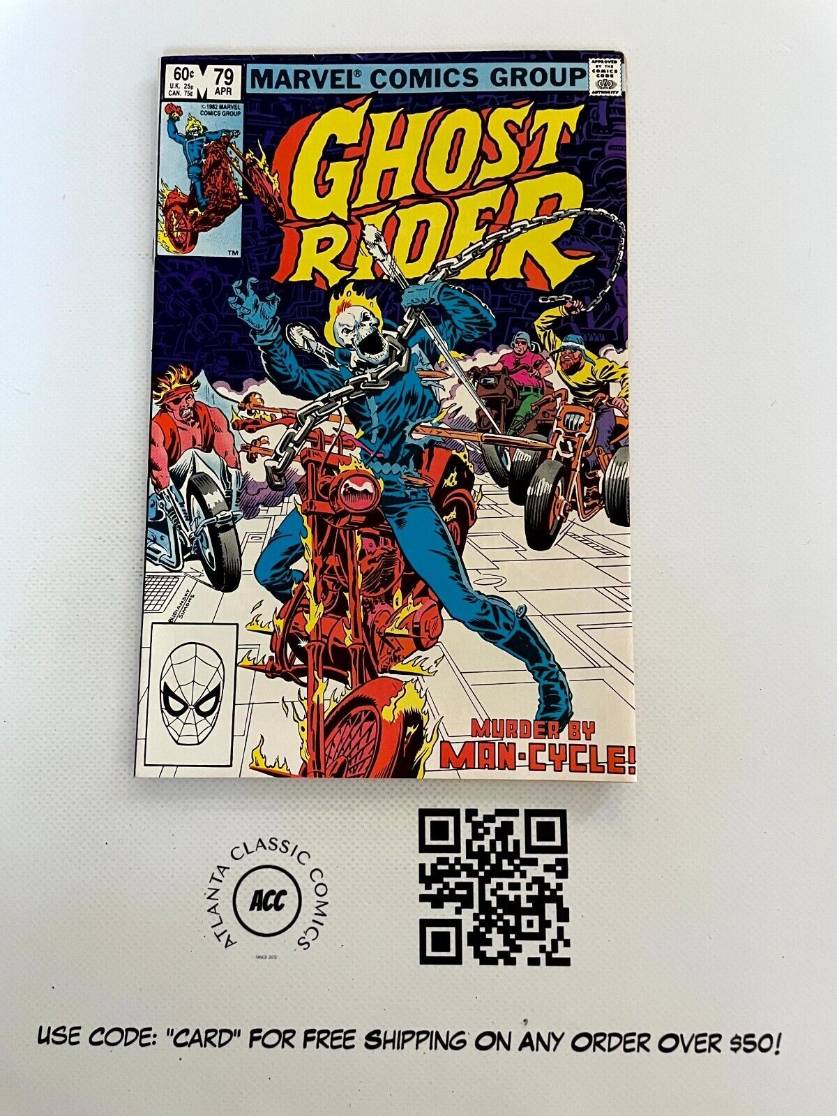 Ghost Rider # 79 VF Marvel Comic Book Avengers Hulk Thor X-Men Hawkeye ...