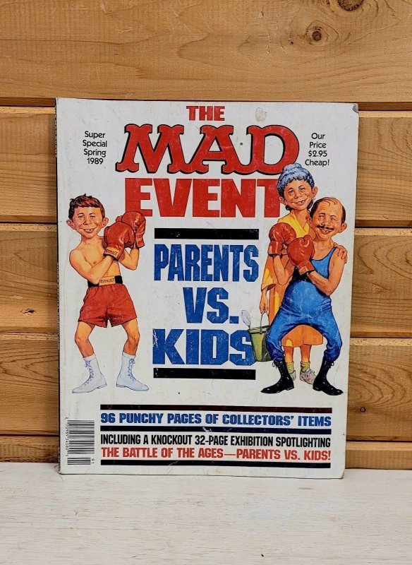 Mad Magazine Vintage The Mad Event Parents Vs Kids Spring Super Special ...