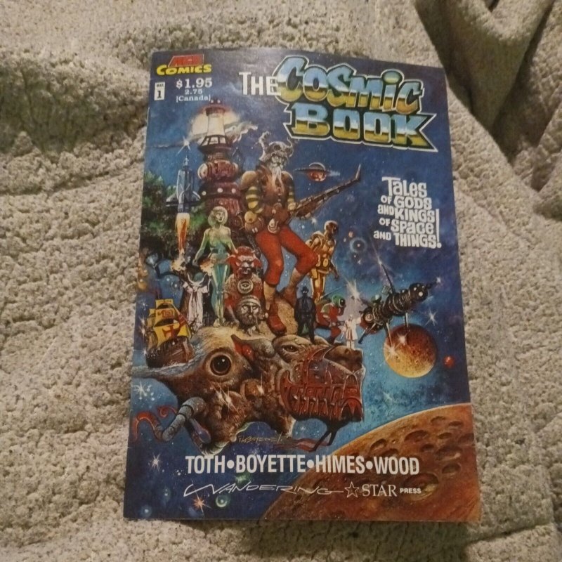 The Cosmic Book #1 WALLY WOOD, ALEX TOTH, PAT BOYETTE Ace 1986 copper ...