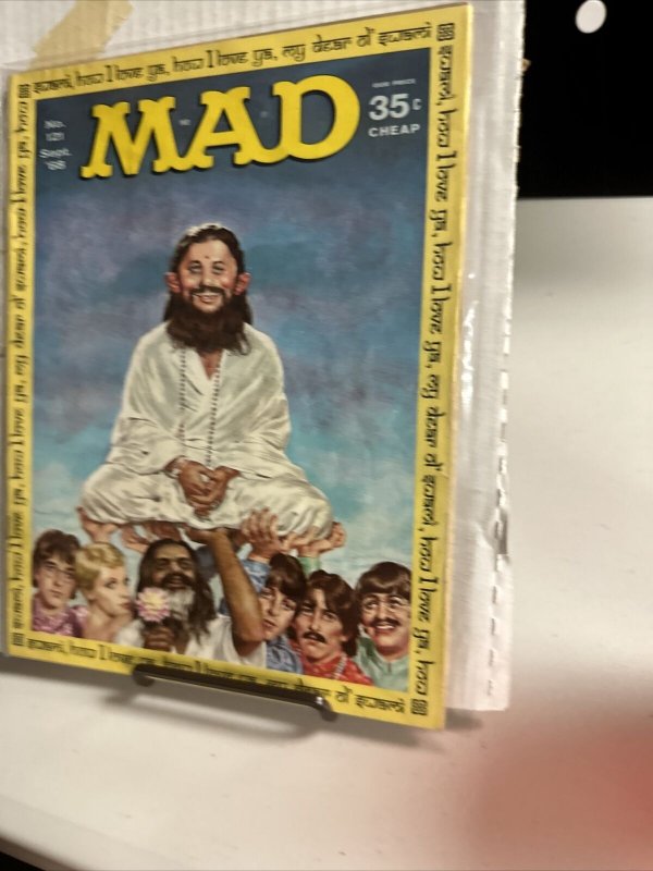 Mad Magazine September 1968 No. 121 The Beatles Comic Book | Comic ...