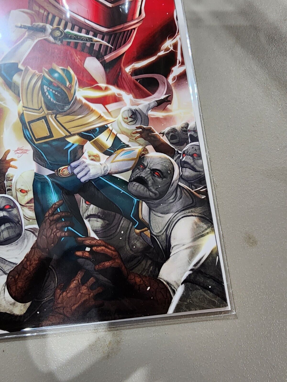 Boom Studios 2020 Mighty Morphin #2 InHyuk Lee Virgin Variant Green ...