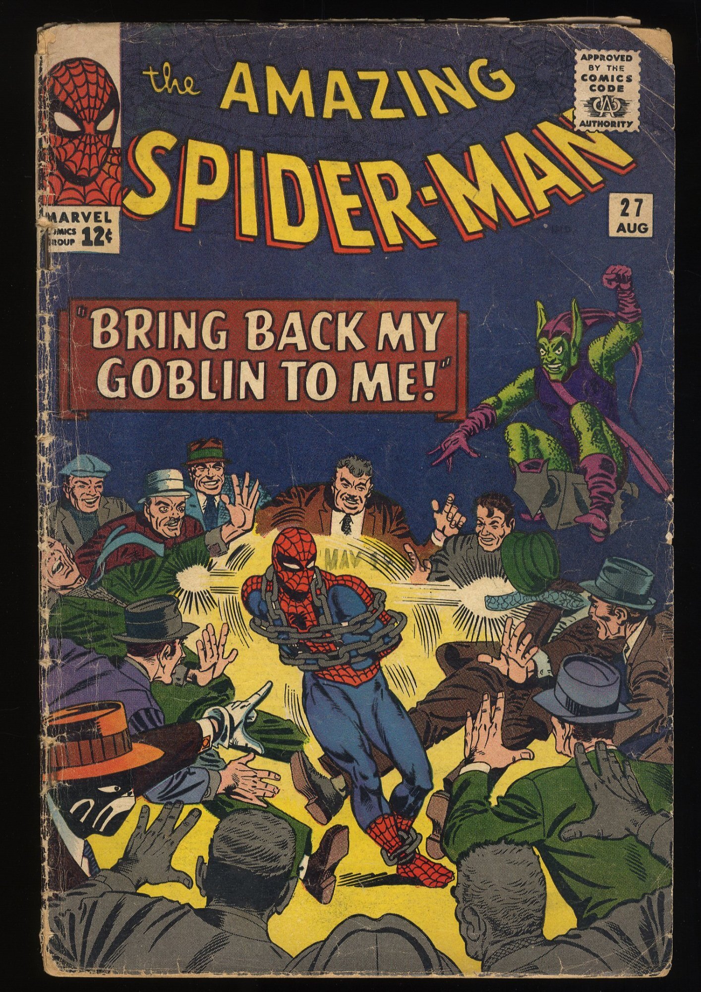 Amazing Spider-Man #27 GD 2.0 Appearance of Green Goblin! | Comic Books ...