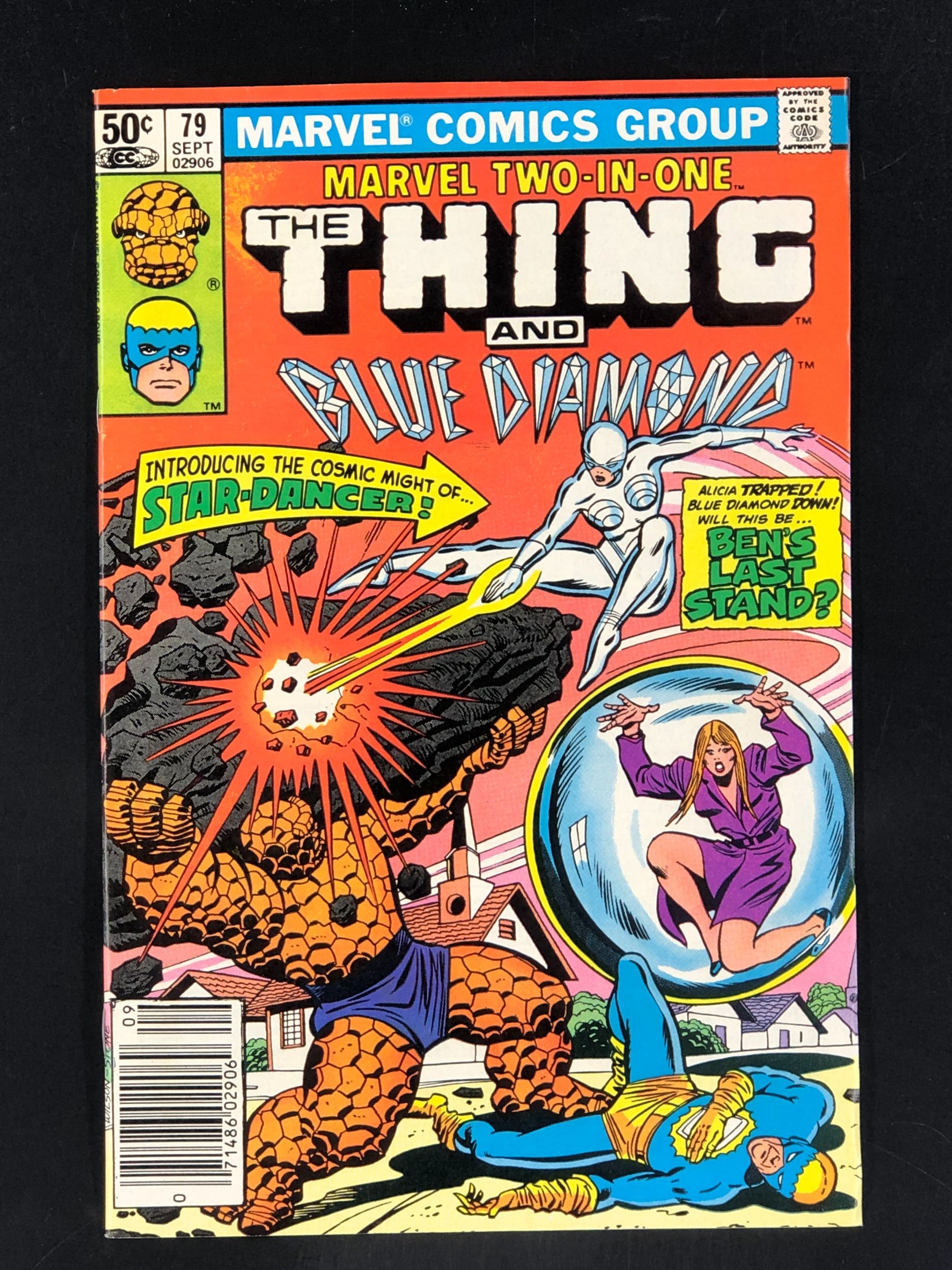 Marvel Two-in-One #79 (1981) The Thing & Blue Diamond | Comic Books ...