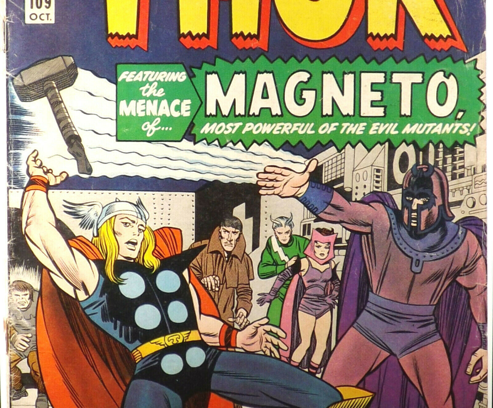 JOURNEY INTO MYSTERY #109 4th Appearance of Scarlet Witch 1964 Thor VG ...