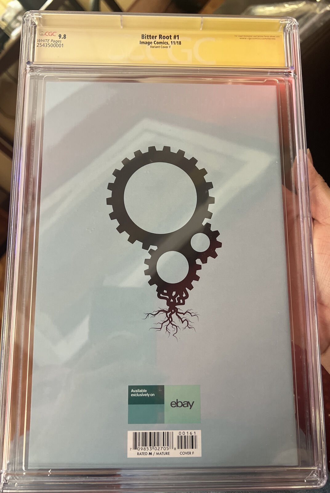 Bitter Root #1 Akira Homage Variant SS CGC 9.8 SIGNED BY SANFORD GREENE ...