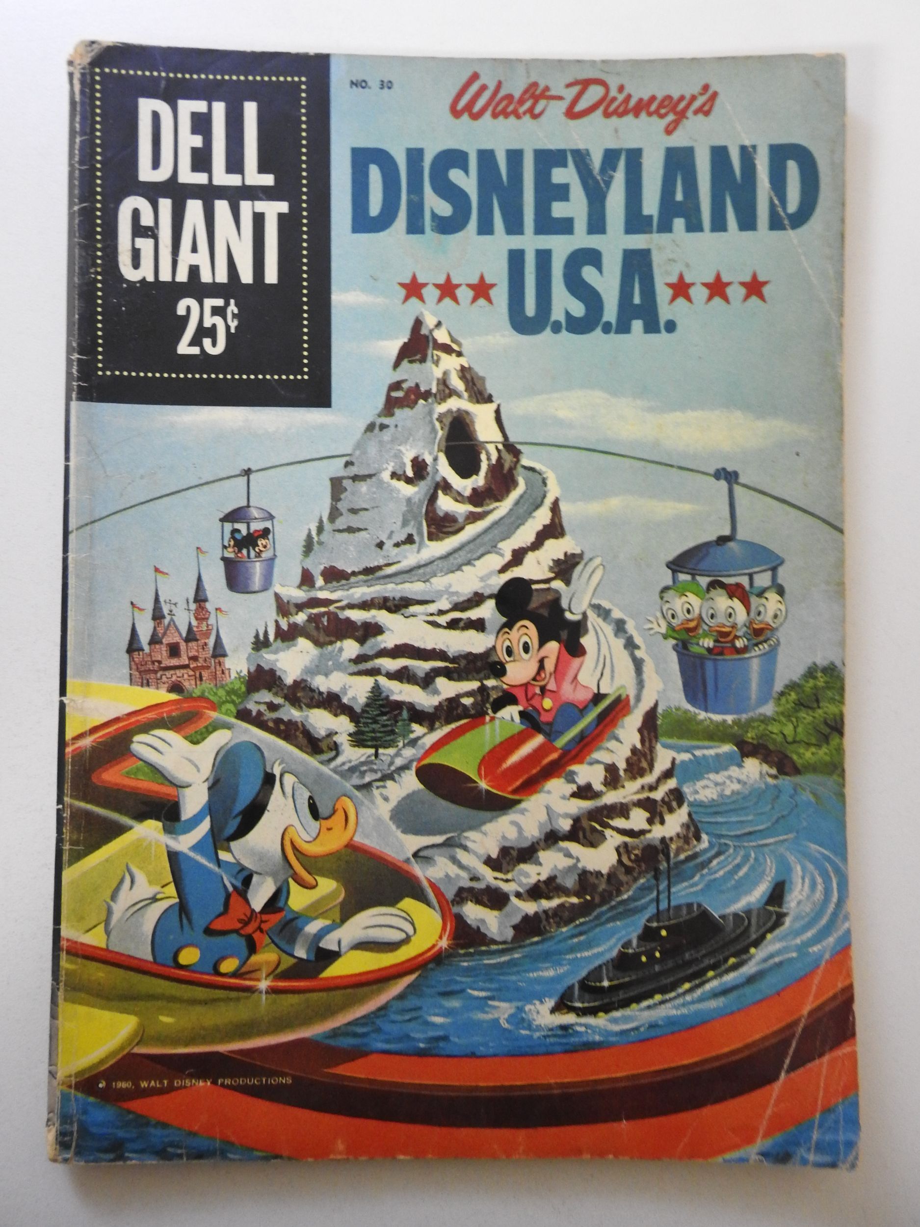 Dell Giant #30 (1960) GD/VG pencil and crayon interior bc, 1/2 in spine ...