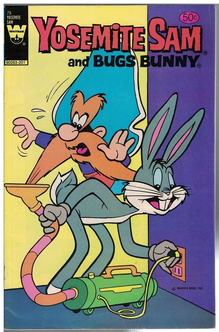 Yosemite SAM & Bugs Bunny 75 Vg-F | Comic Books - Bronze Age, Gold Key ...
