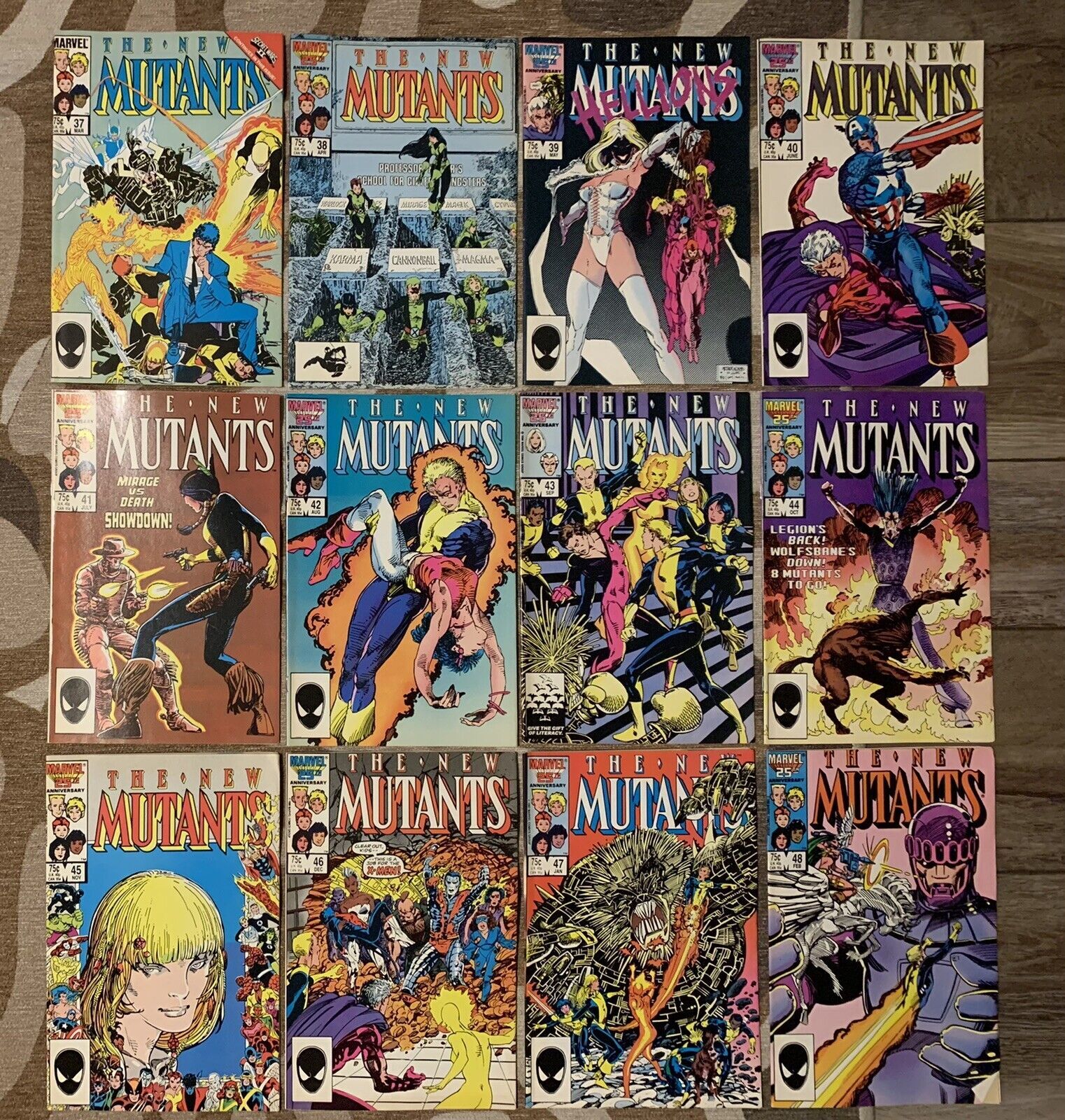 The New Mutants #1-100 (NO #98) +Annual 1-7 +Special COMPLETE FULL Set ...