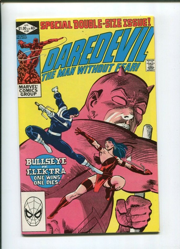 Daredevil #181 (9.0) KEY Issue Death of Elektra! 1982 | Comic Books ...