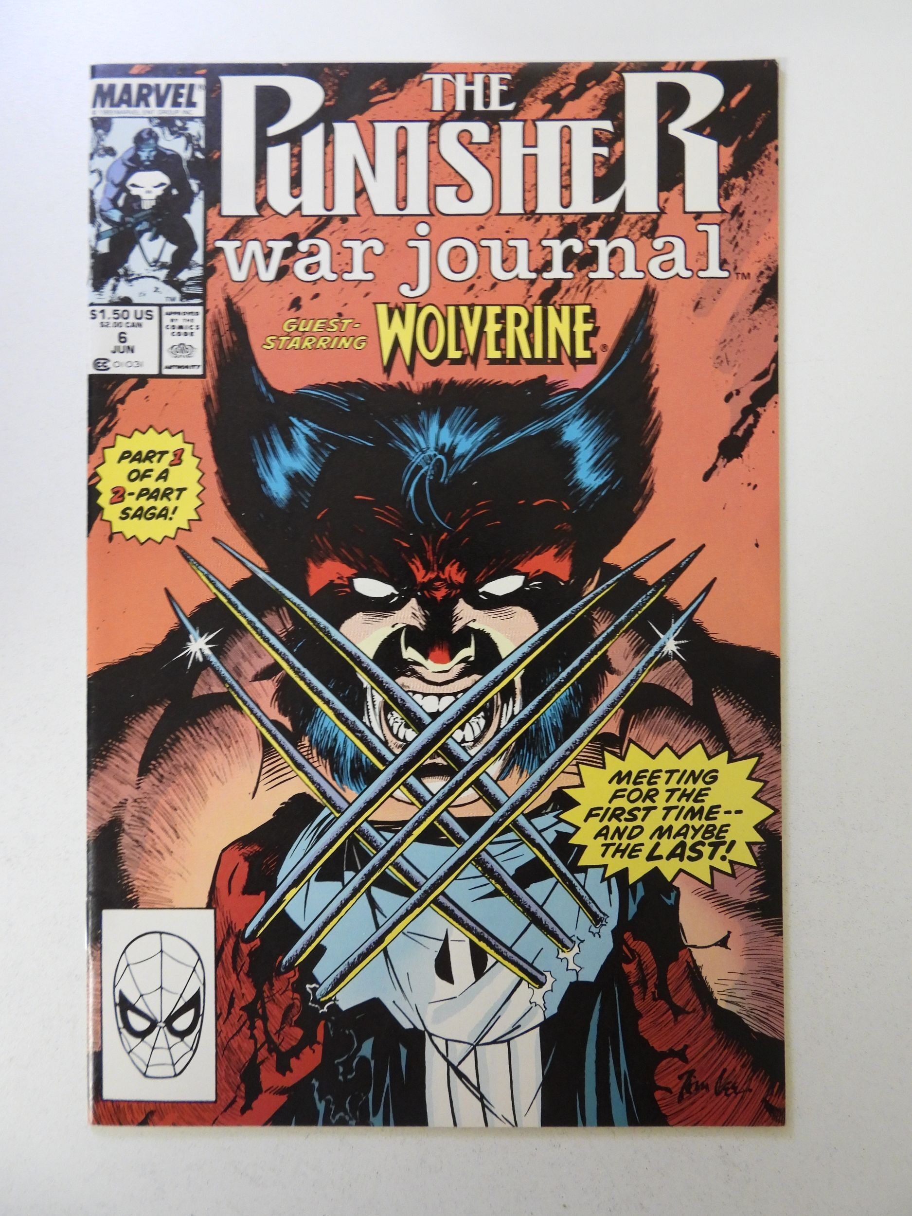 The Punisher War Journal #6 (1989) VF/NM condition | Comic Books ...