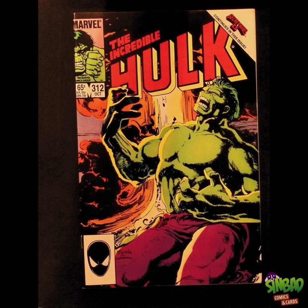 The Incredible Hulk, Vol. 1 312A Origin of the Hulk, 1st full app ...