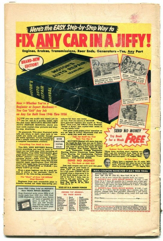 Caught #3 1956-Atlas-John Severin-Joe Maneely-Pakula-Angelo Torres-VG ...