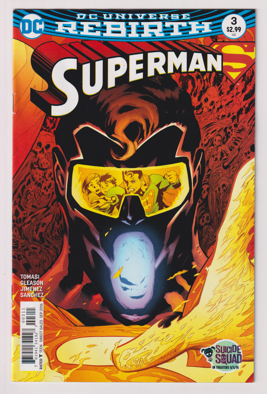 DC Comics! Superman! Rebirth! Issue #3! | Comic Books - Modern Age, DC ...