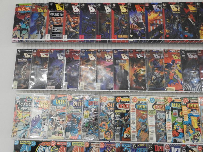 Huge Lot 160+ Comics W/ Shadow of The Bat, Batman, Spider-Man+ Avg VF ...