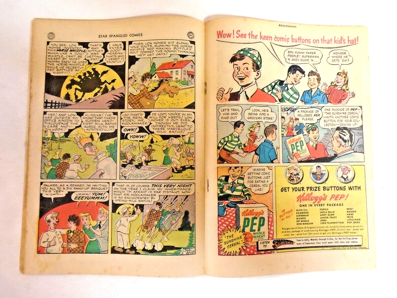 Star Spangled Comics #59 | Comic Books - Golden Age, DC Comics ...