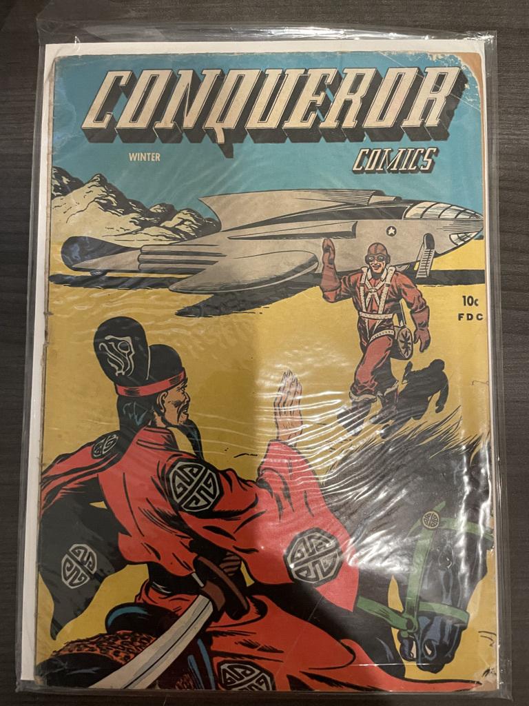 Conqueror Comics #1 (1945) | Comic Books - Golden Age, Captain Action ...