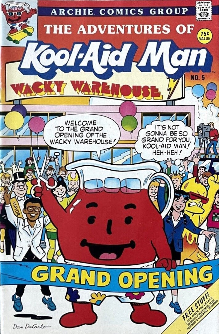 Adventures of Kool-Aid Man, The #5 VG ; Archie | low grade comic All ...