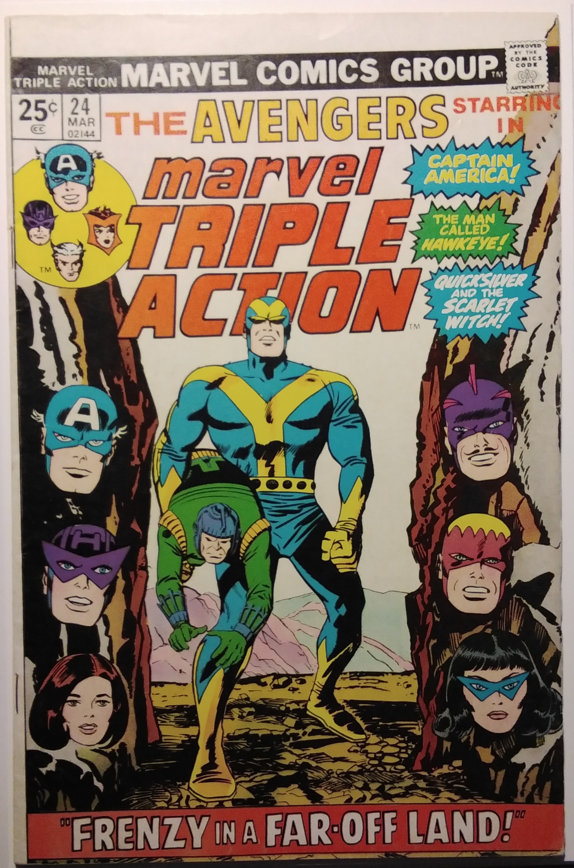 Marvel Triple Action #24 (1975) | Comic Books - Bronze Age, Marvel ...