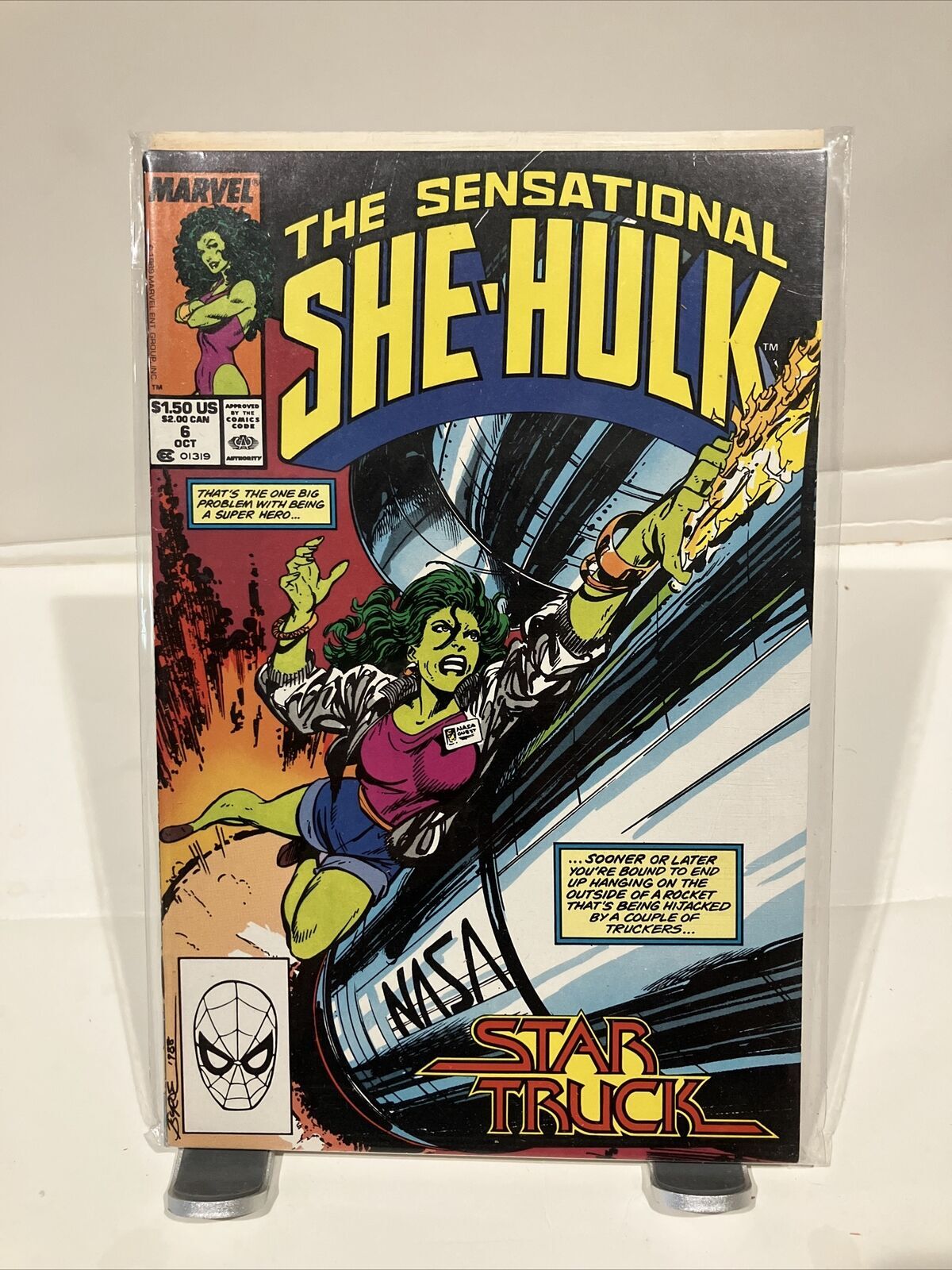The Sensational She-Hulk #6 • John Byrne Story & Art! (Marvel 1989 ...