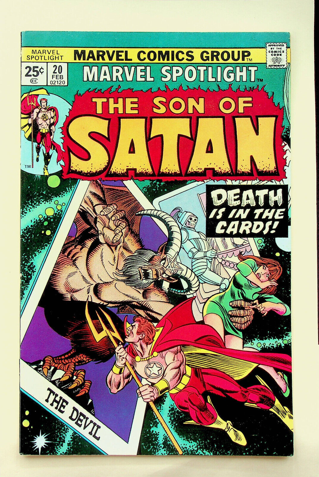 Marvel Spotlight #20 Son of Satan (Feb 1975, Marvel) - Good+ | Comic ...