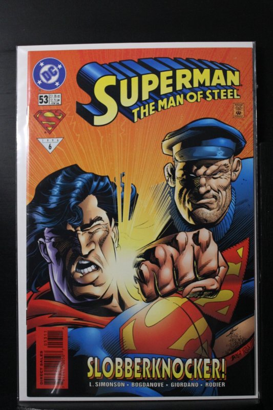 Superman: The Man of Steel #53 Direct Edition (1996) | Comic Books ...