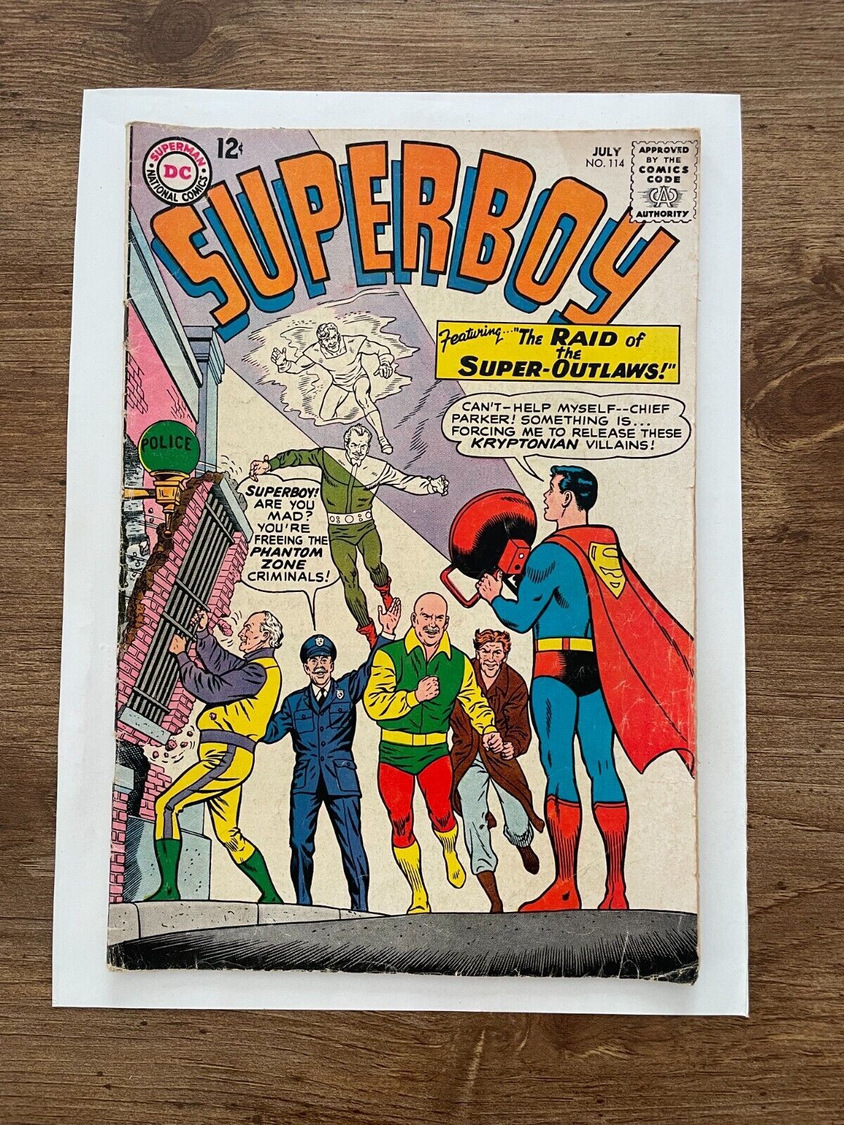Superboy # 114 VG/FN DC Silver Age Comic Book Superman Batman Flash ...