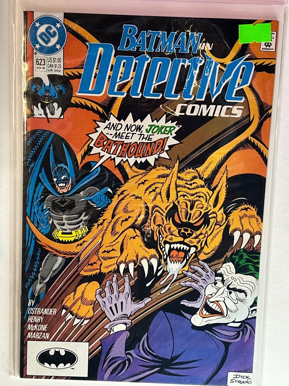 Detective Comics Vol. 1 #623 (1990) Cover Art by Dick Sprang ...
