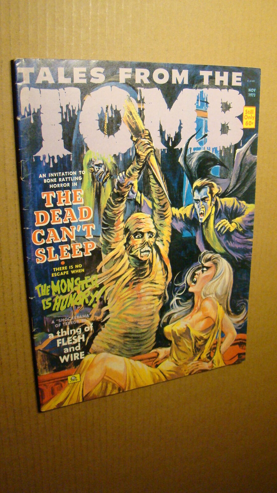 Tales From the Tomb 6 NOV 1973 *Nice Copy* Vampire Scarce Eerie ...