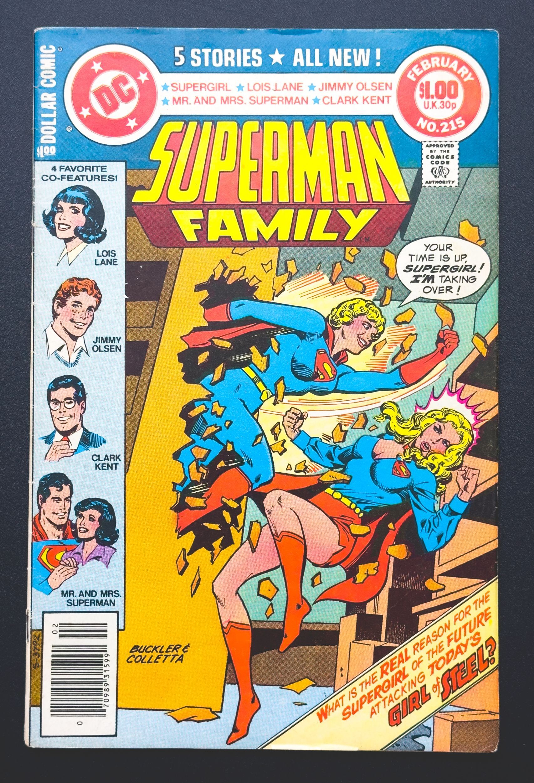 Superman Family #215 (1982) - Supergirl vs. Supergirl! - FN/VF | Comic ...