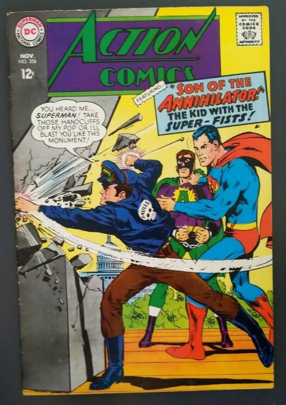 Action Comics #356 - Neal Adams Cover Supergirl Superman Son Of ...
