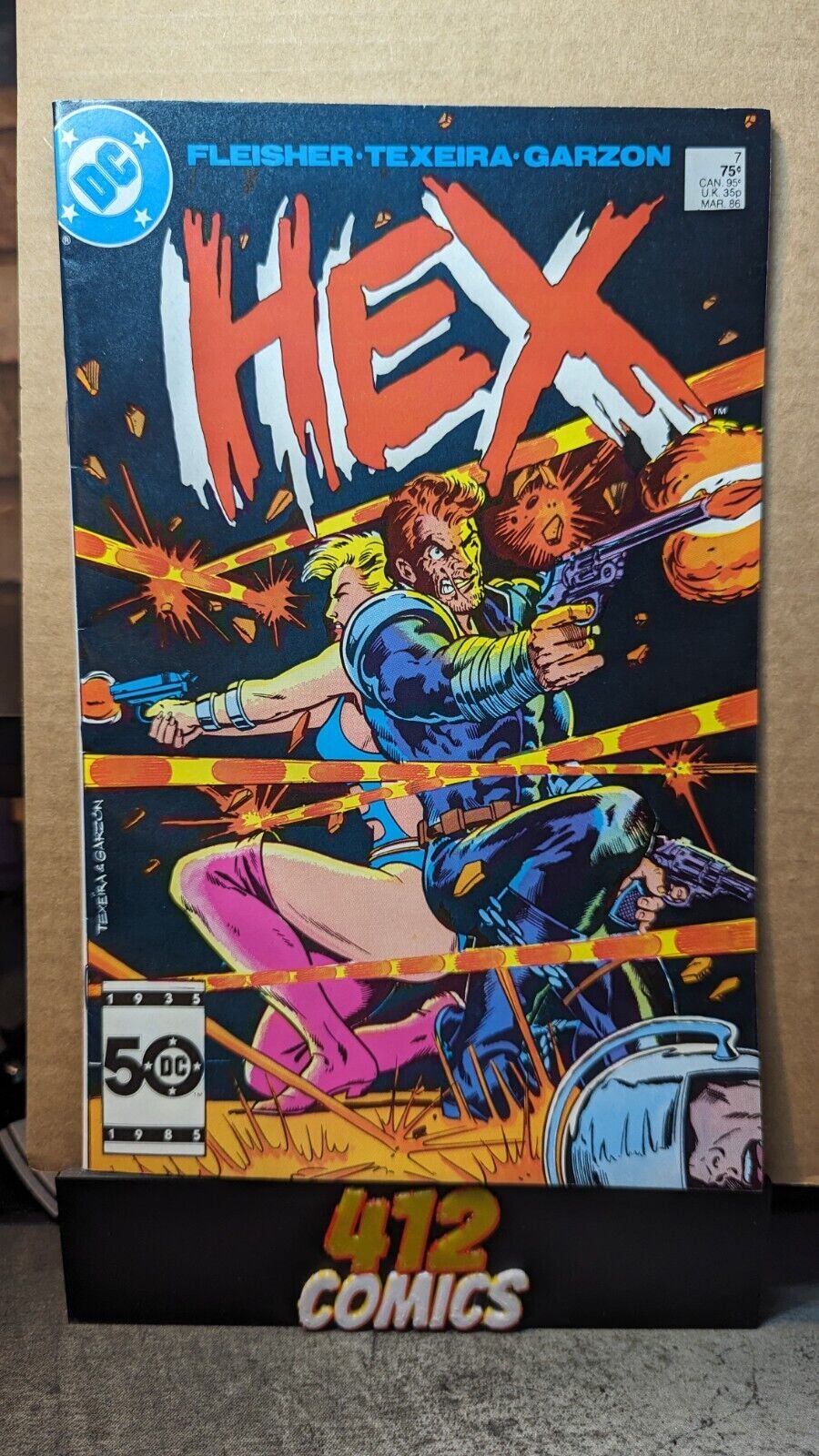 Hex #7 Mar 1986 DC Comics Vintage Comic Book-Combine Ship | Comic Books - Copper Age, DC Comics ...