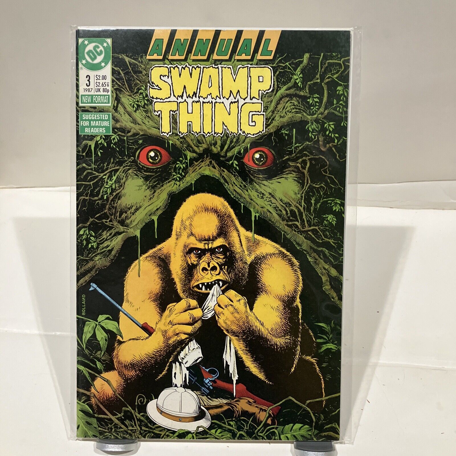 1987 DC Comic - Swamp Thing Annual # 3 Brian Bolland Cover | Comic ...