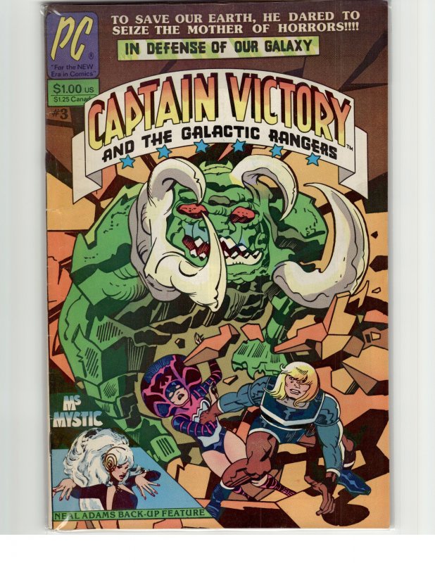 Captain Victory and the Galactic Rangers #3 (1982) Captain Victory [Key ...